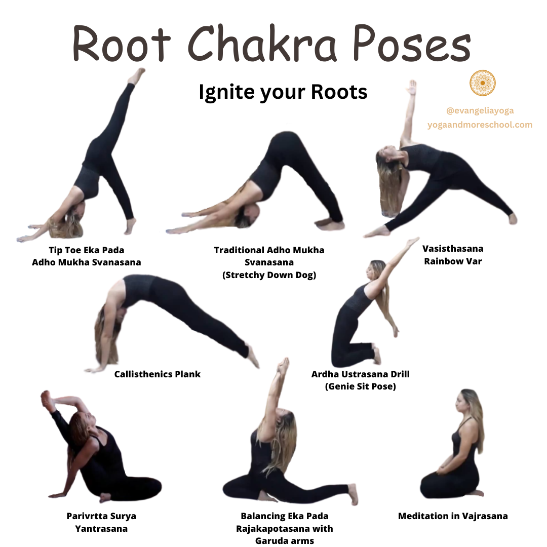 Root Chakra Poses – Yoga And More School